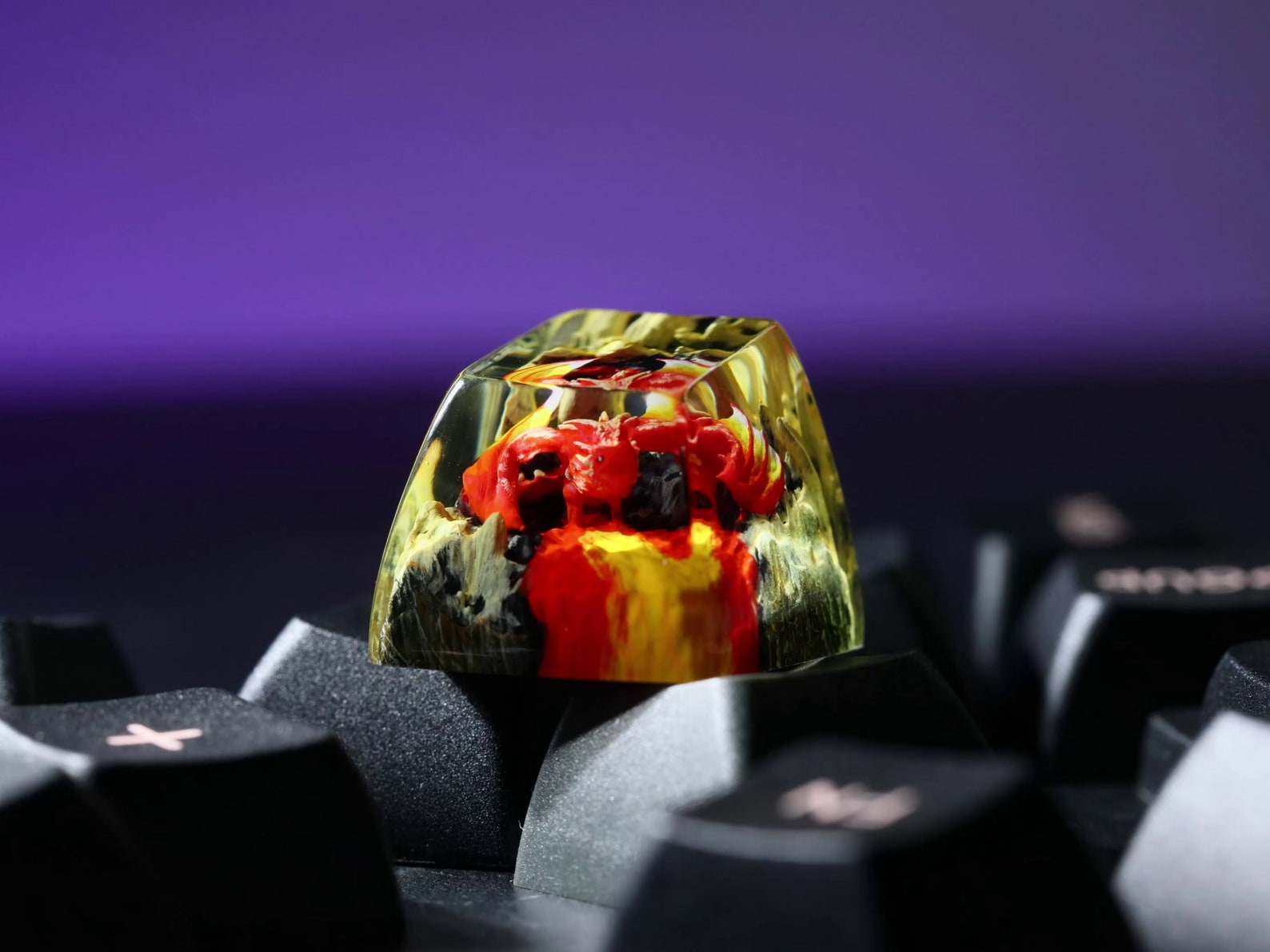 Water Dragon Keycap, Artisan Keycap, Keycap Set for MX Cherry ...