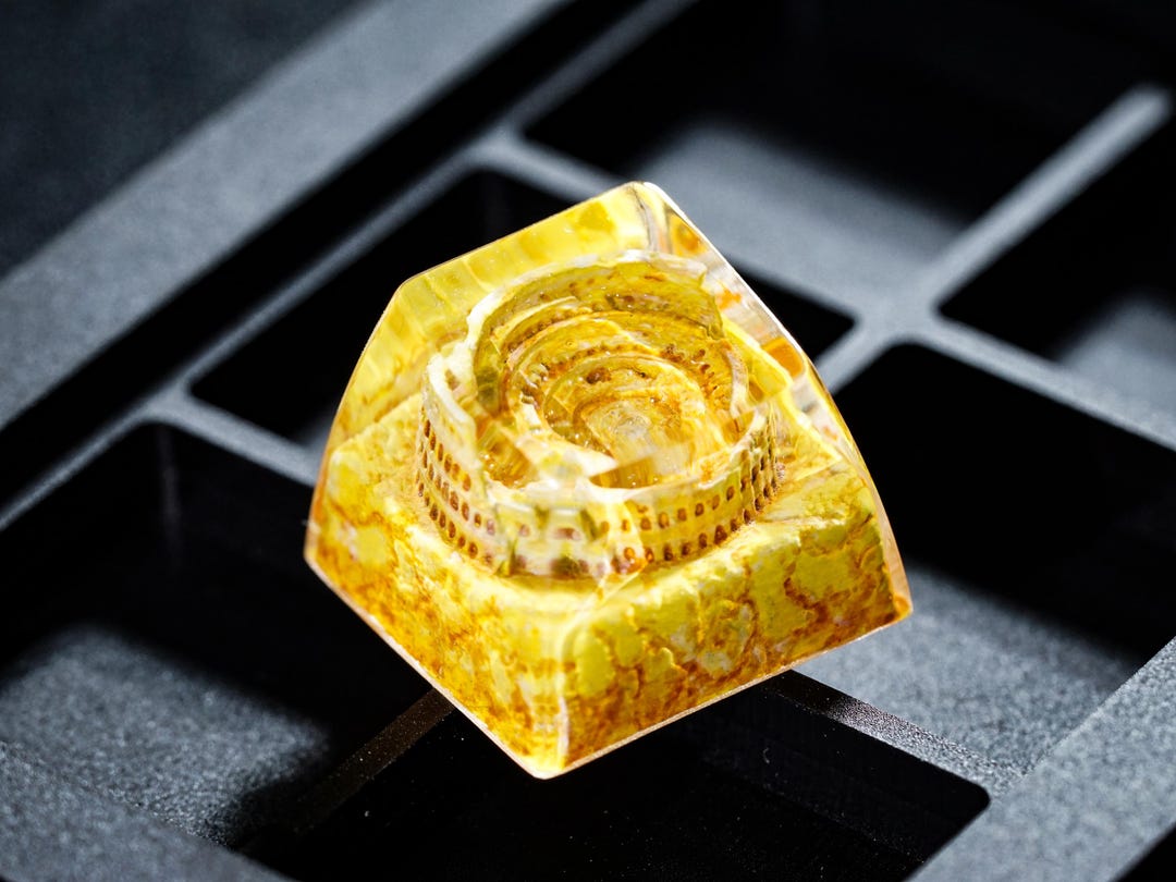 Rome Colosseum Keycap, Artisan Keycap, Aesthetic Keycap, SA Profile for ...