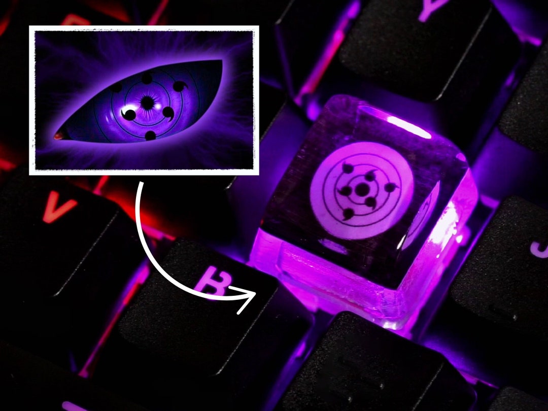 Custom Eye Keycap, Artisan Anime Keycap, Custom Profile Keycap, Keycap ...