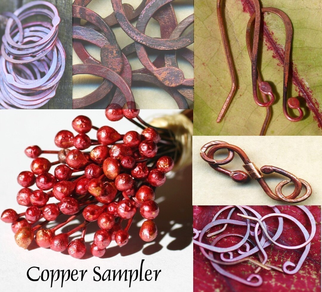 Copper Findings Sampler Pack - Etsy