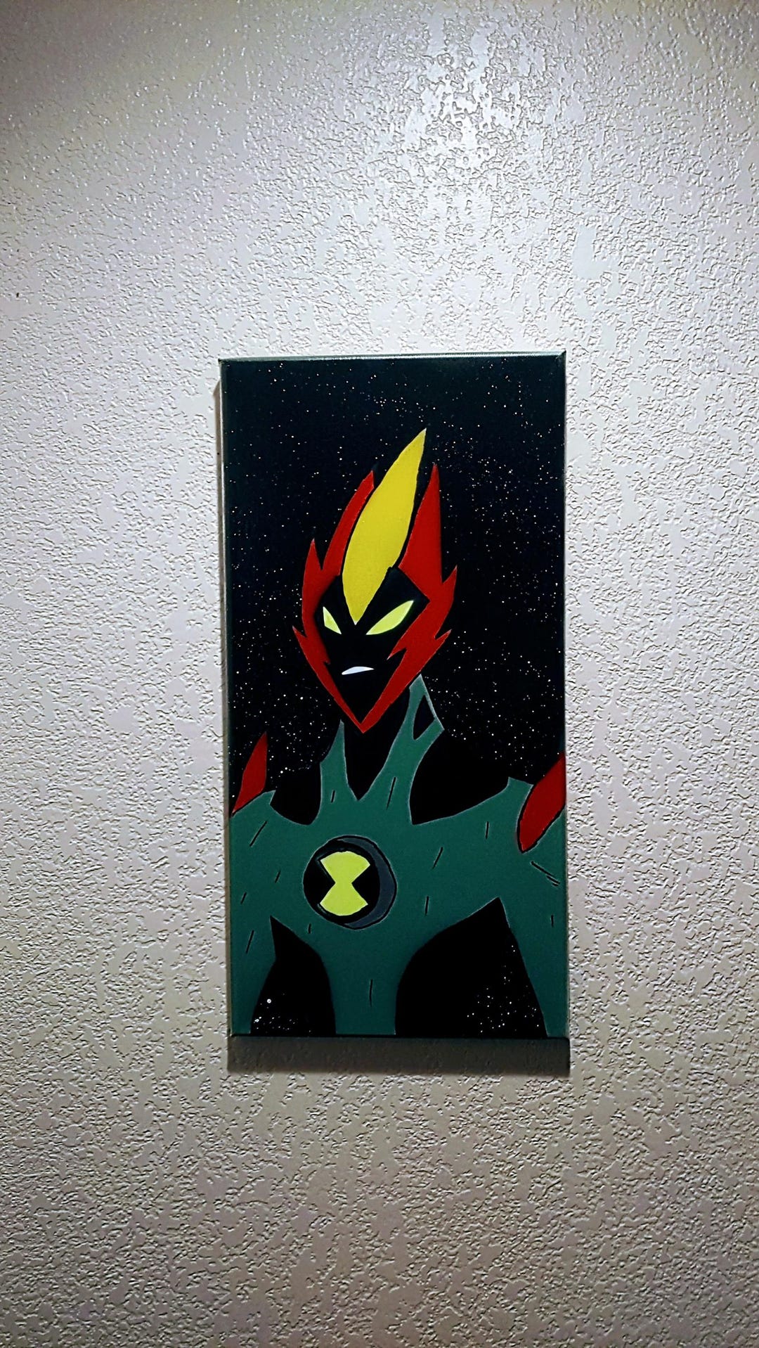 Swamp Fire (ben 10 Alien Force) Spray Paint Art - Etsy