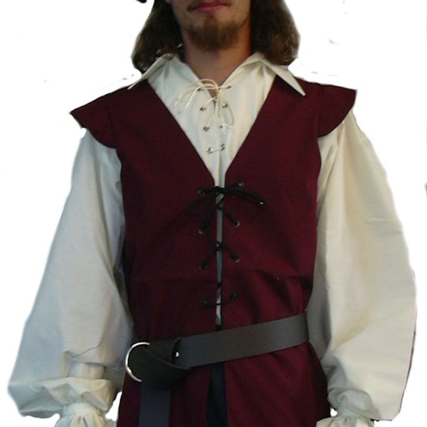 Buy Leather Jerkin Men Online In India - Etsy India