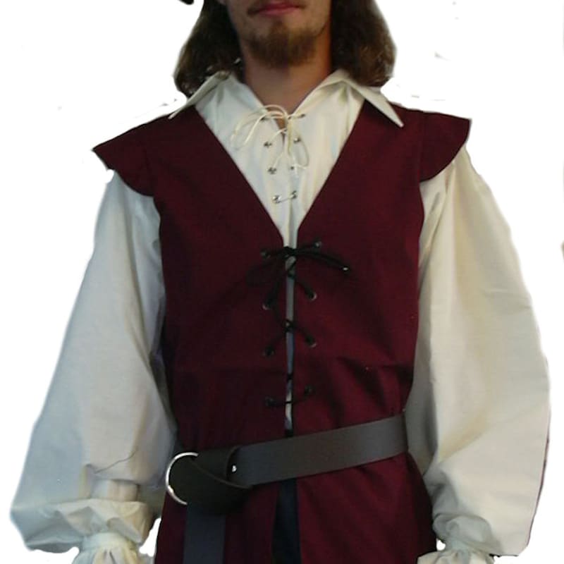 Leather Jerkin - Etsy