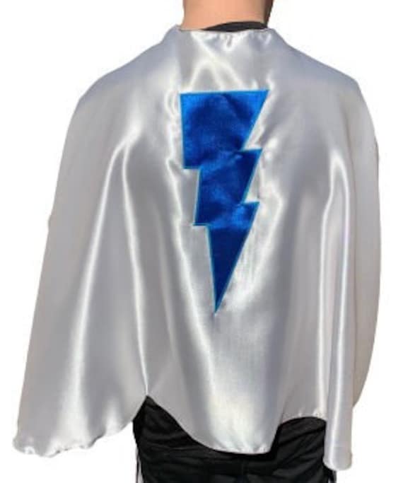 Lightning Bolt 22" Superhero Cape - kids Sidekick size -Small age 2-7 ...