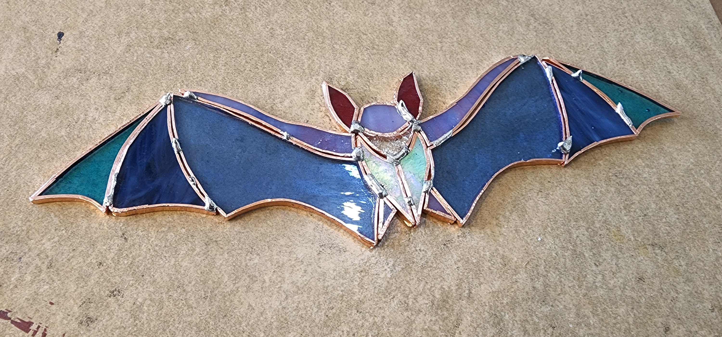 Batty Bat Stained Glass PATTERN - Etsy
