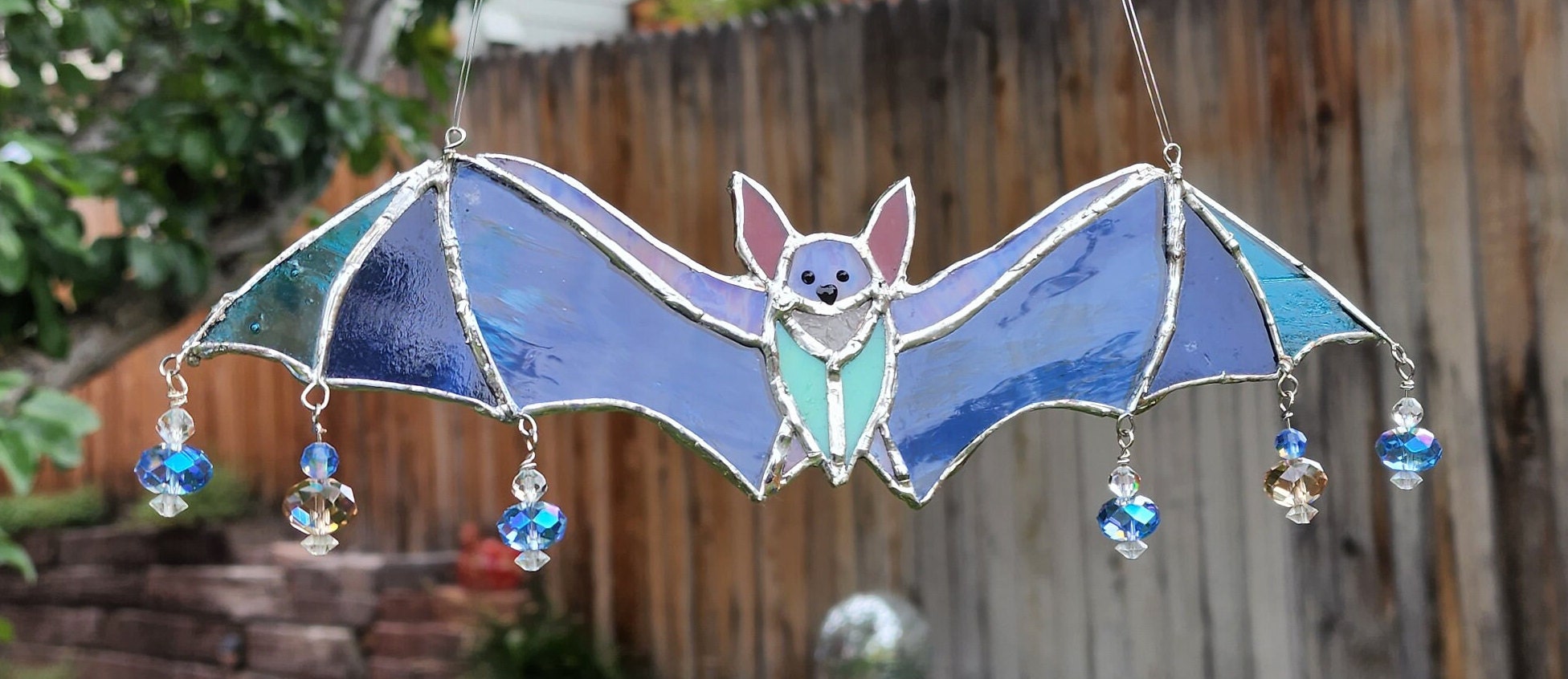 Batty Bat Stained Glass PATTERN - Etsy