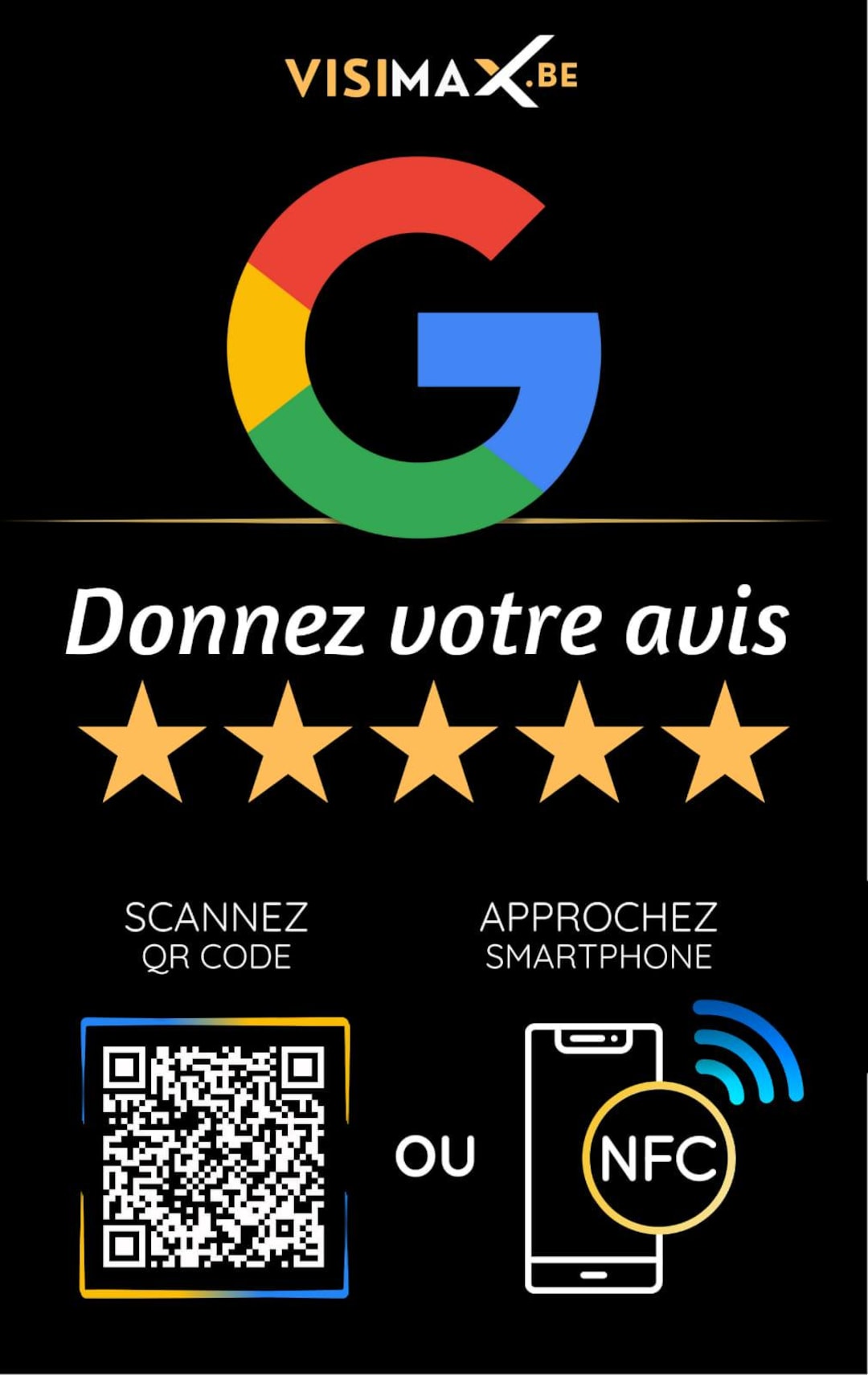 Google Review Tap Cards by Visimax - Tap for Instant Reviews - All ...