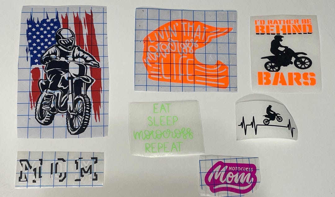 Motocross / Dirtbike / Racing / Dirtbike/ Moto Mom Vinyl Decal - Etsy