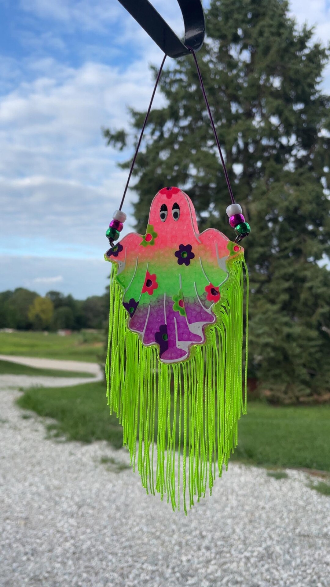 Ghost Car Air Freshner Freshie Retro Hippie - Etsy