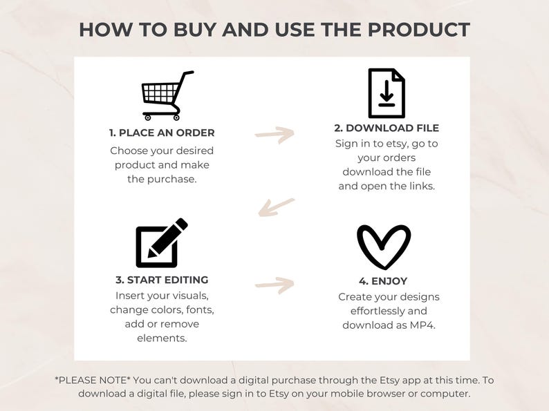Etsy Product Bundle Video Templates, 20 Etsy Video Listing Templates ...