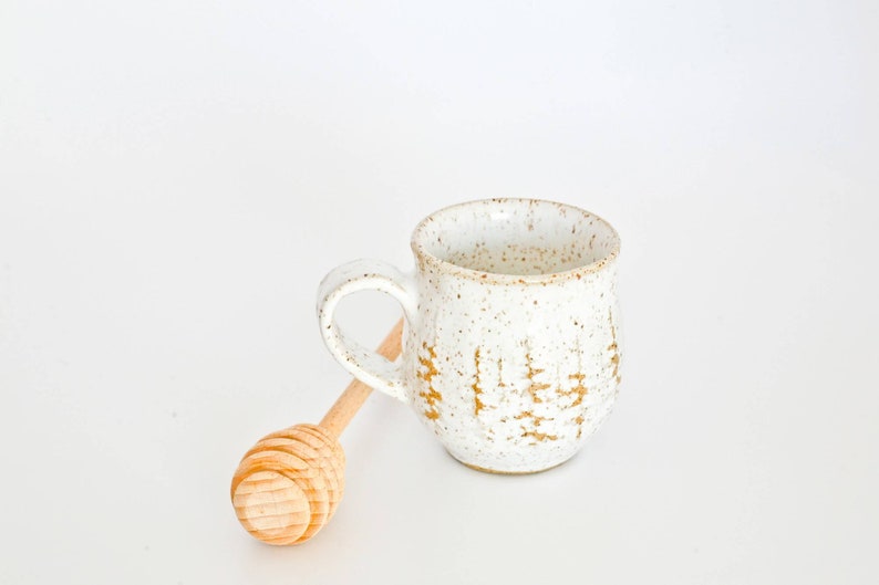 White Ceramic Coffee Cup or Tea Cup With Snowy Forest Scene - Etsy