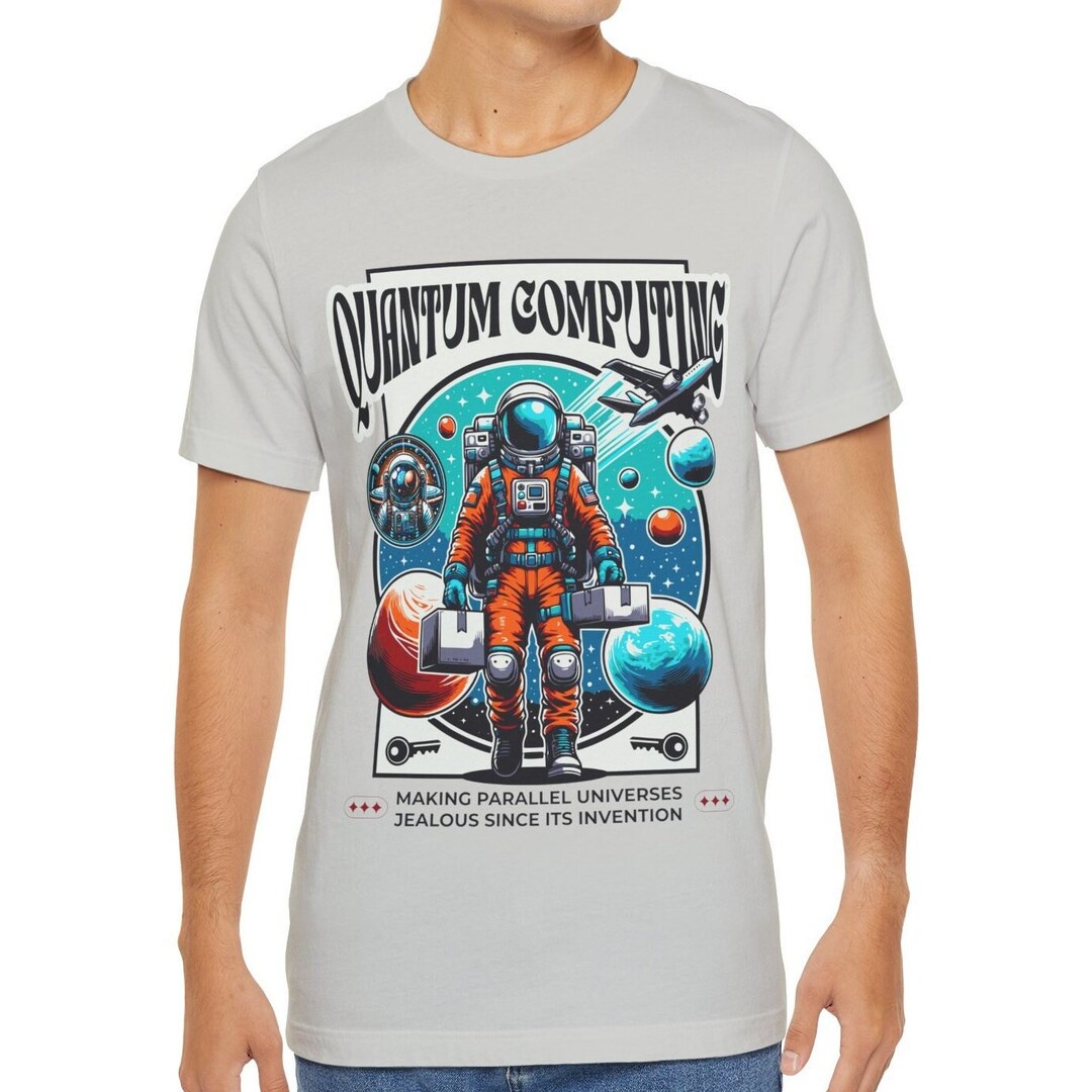 Quantum Computing: Parallel Universes T-shirt - Unisex Jersey Short ...