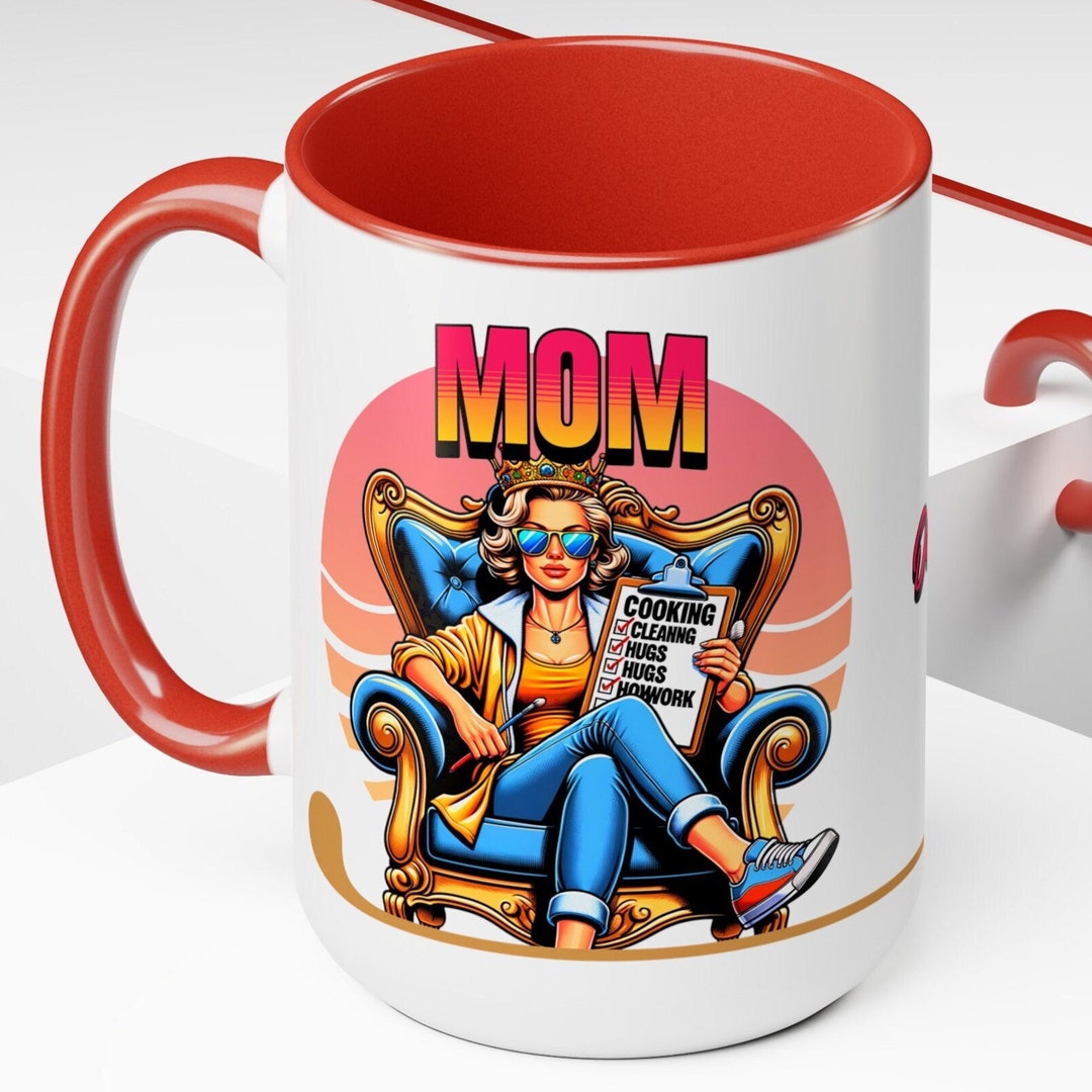 Mom Mug Director of Everything Special Mother's Day Two-tone Coffee ...