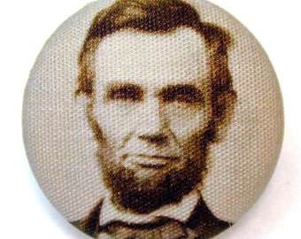 Abraham Lincoln Button - Etsy