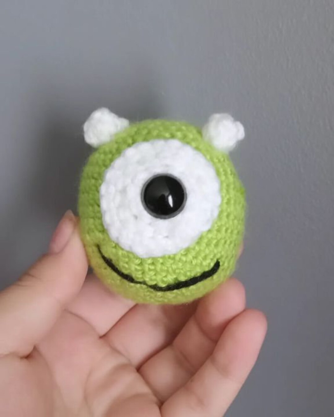 Disney/pixar Crochet Mike Wazowski - Etsy