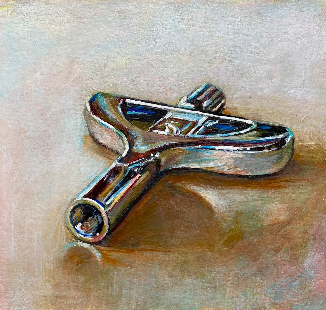 PRINT - Drum Key - 6x6 Print of Original Painting - Etsy