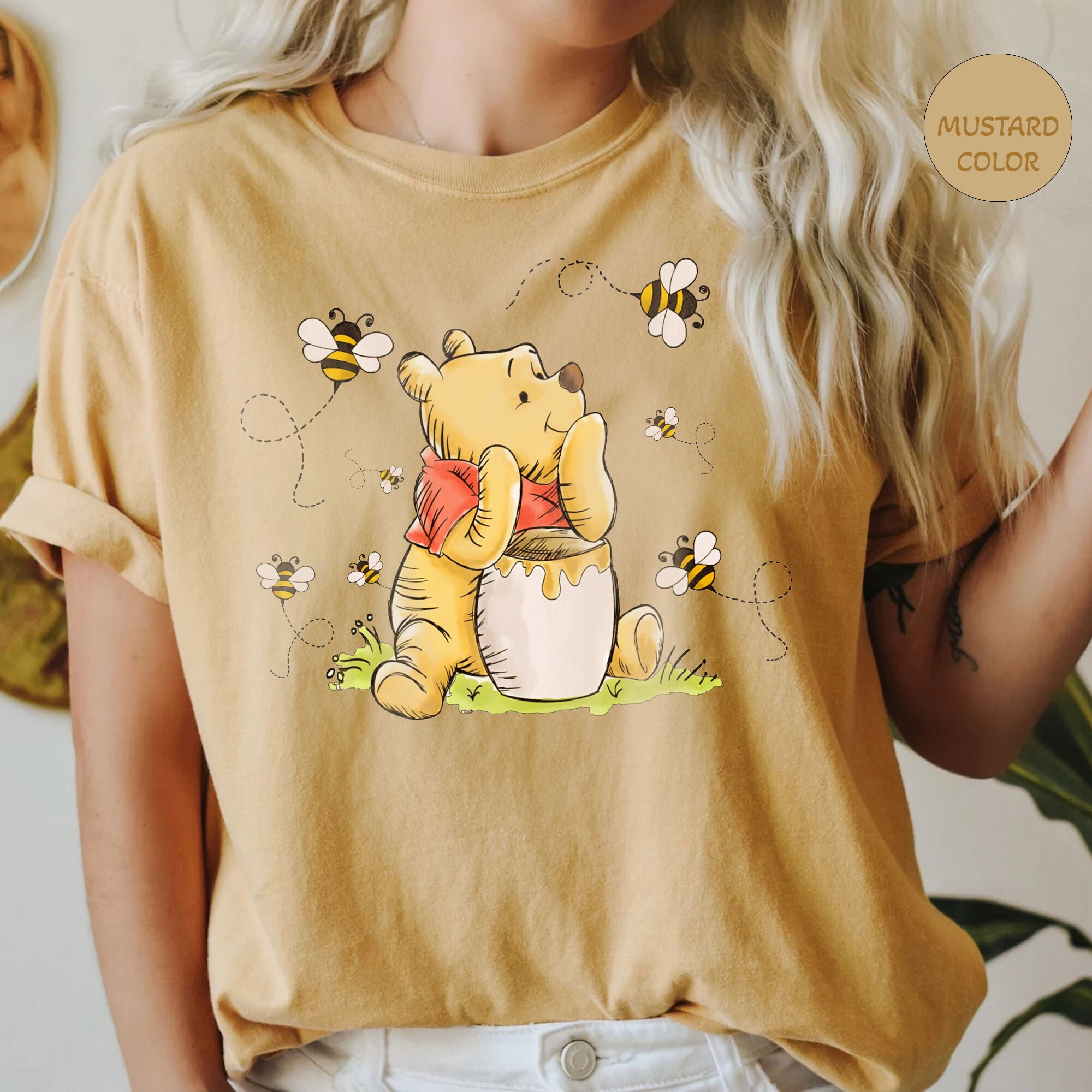 Pooh Shirt, Vintage Pooh Shirt Disney Pooh Bear Shirt Disney Trip ...