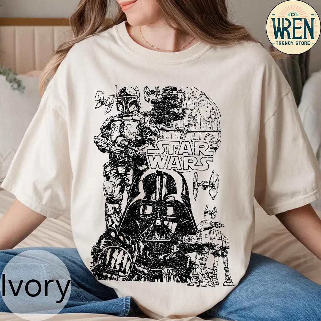 Retro Star Wars May the 4th Be With You Tshirt, Star Wars Characters ...