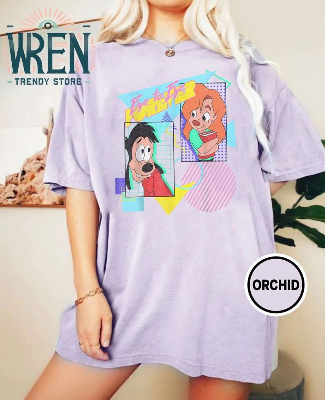 Retro Max and Roxanne Eye to Eye Forever Shirt, Vintage A Goofy Movie ...