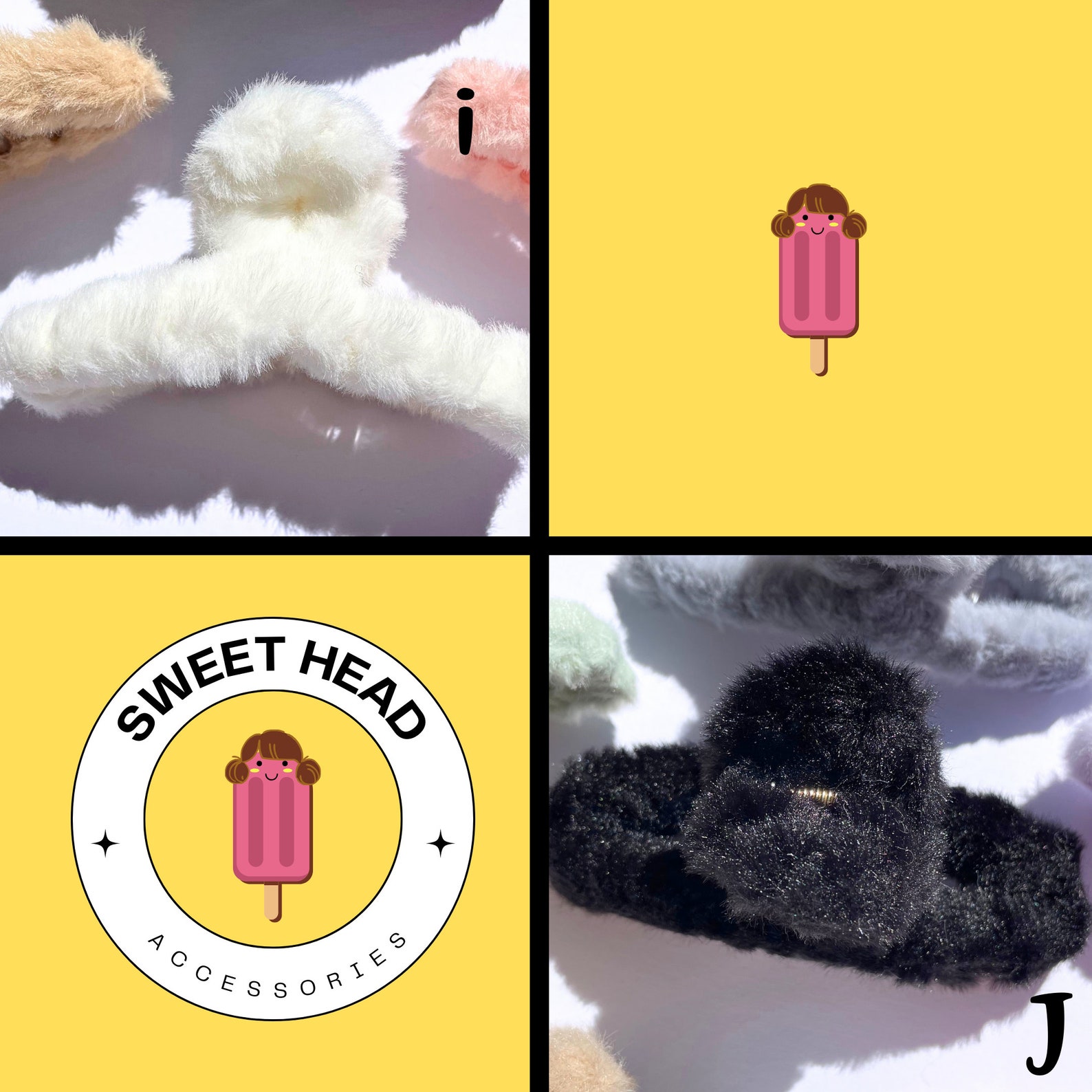 Fluffy Claw Clip, Claw Clip, Claw Clip for Hair, Claw Clip for Thick Hair, Claw Clip Thick Hair ...