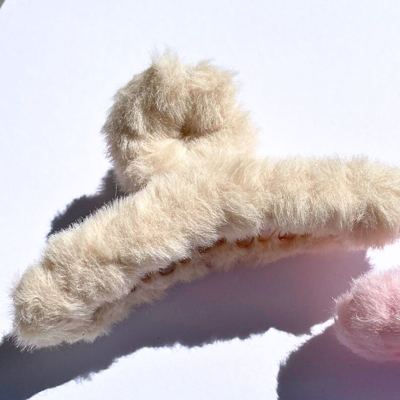 Fluffy Claw Clip, Claw Clip, Claw Clip for Hair, Claw Clip for Thick Hair, Claw Clip Thick Hair ...