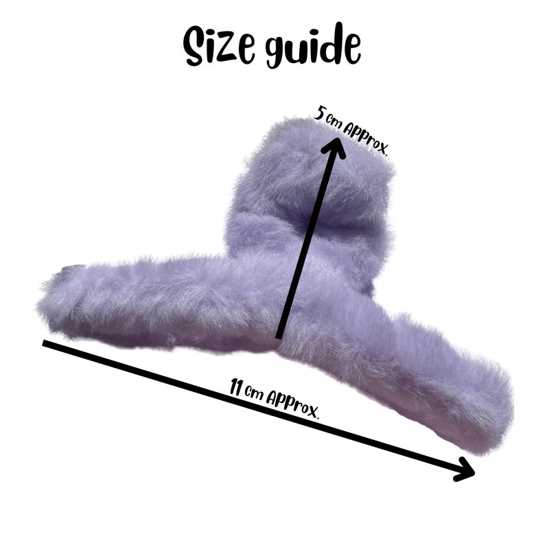 Fluffy Claw Clip, Claw Clip, Claw Clip for Hair, Claw Clip for Thick Hair, Claw Clip Thick Hair ...