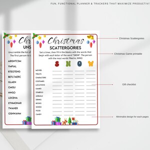 Printable Christmas Word Search Game, Holiday Activity Sheet, Festive ...