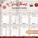Printable Christmas Word Search Game, Holiday Activity Sheet, Festive ...