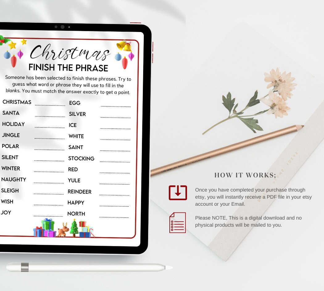Printable Christmas Word Search Game, Holiday Activity Sheet, Festive ...