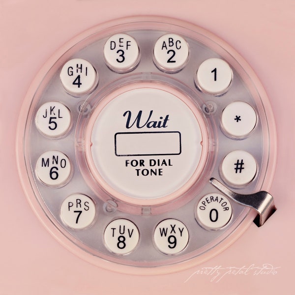 Telephone Print - Etsy