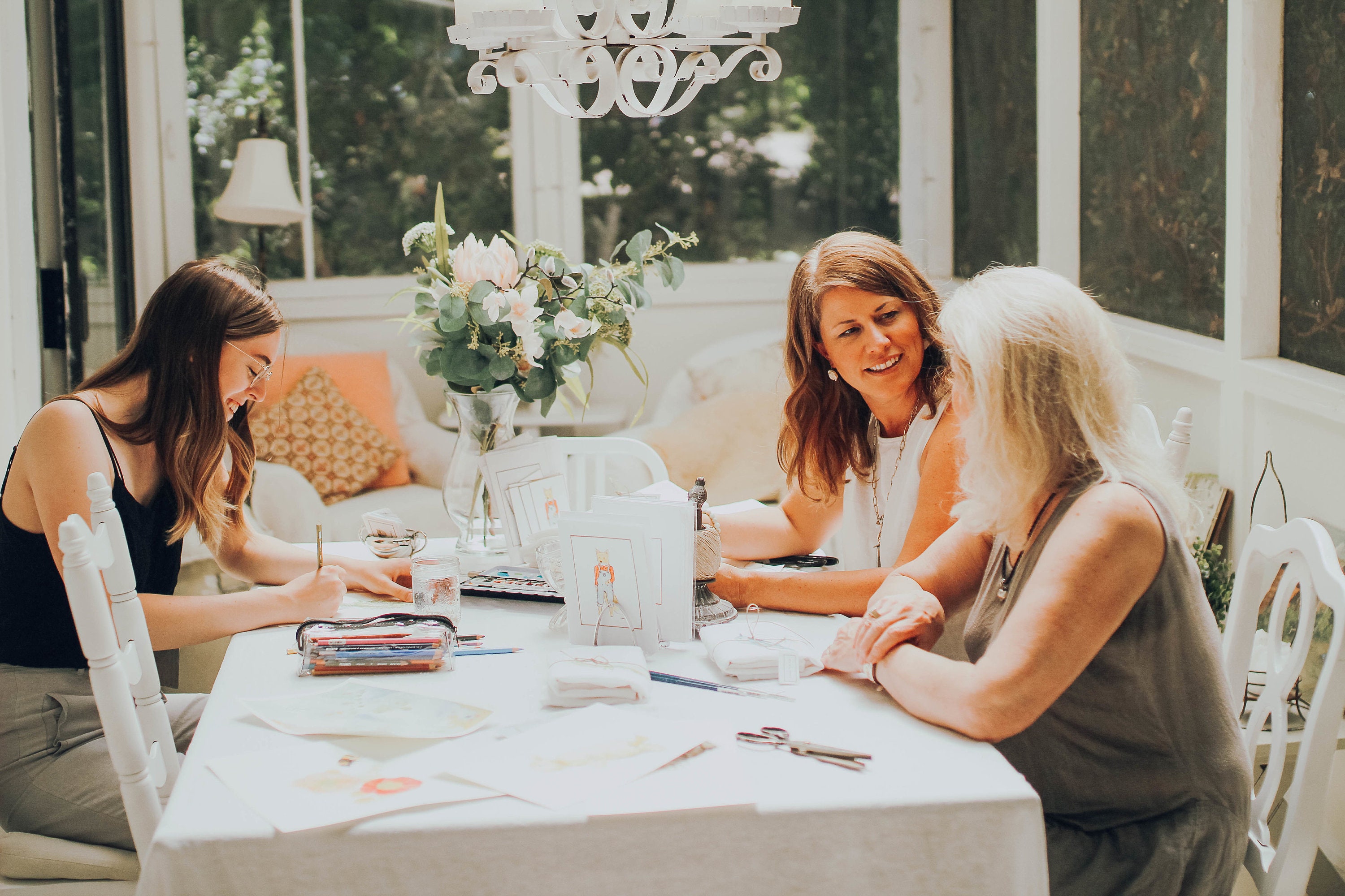 Quail French Linen Tea Towel White Stone Washed French Linen | Etsy
