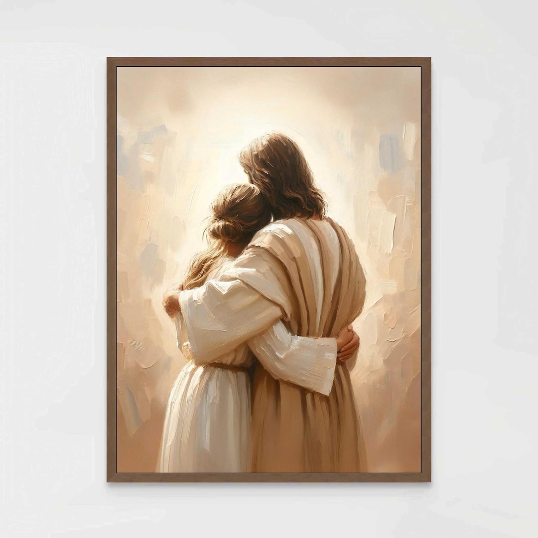 Comfort in Faith, Christian Prints, Jesus Heals a Woman, Jesus Picture ...
