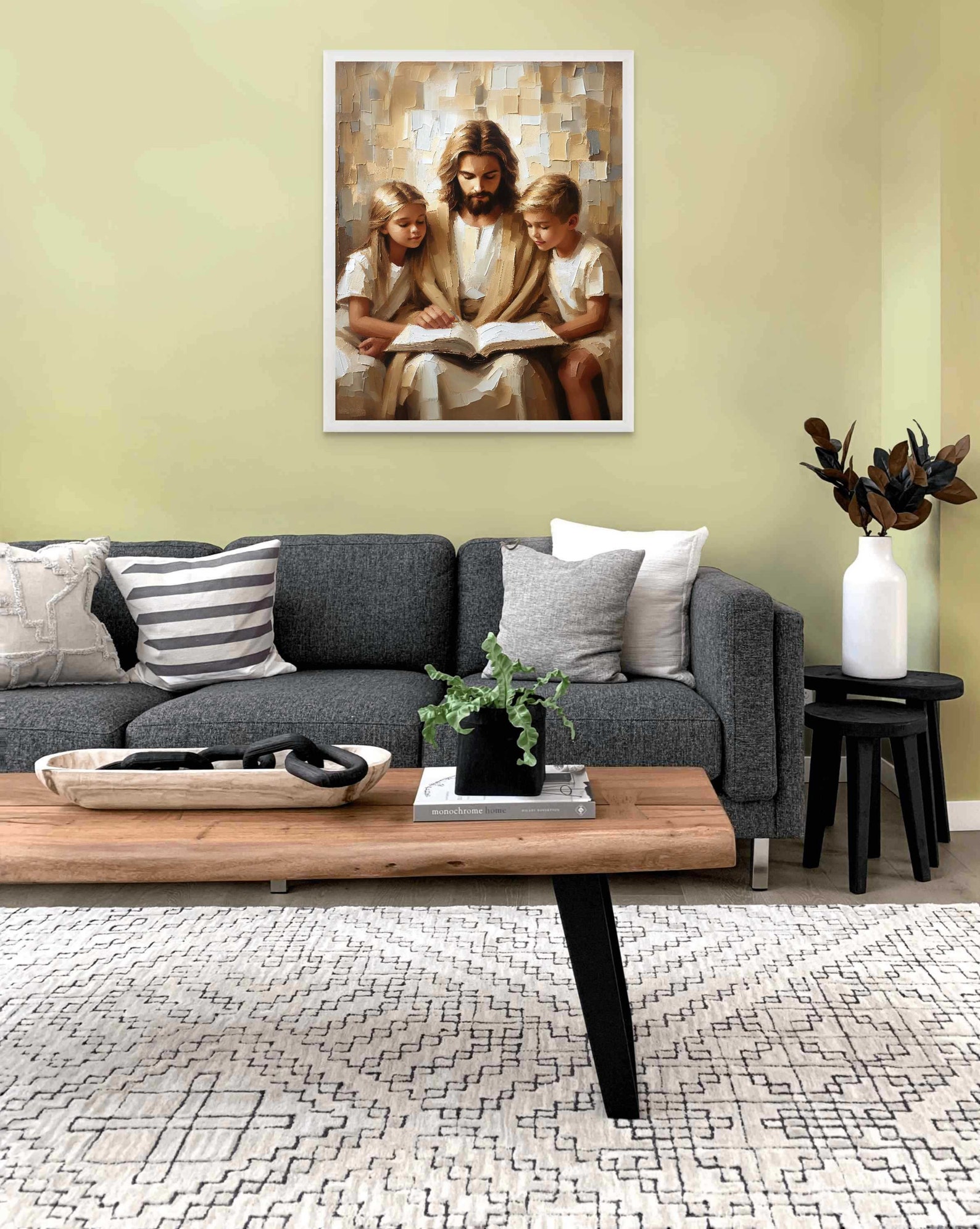 Jesus With Kids, Christian Art, Jesus Painting, LDS Art, Bible Prints ...