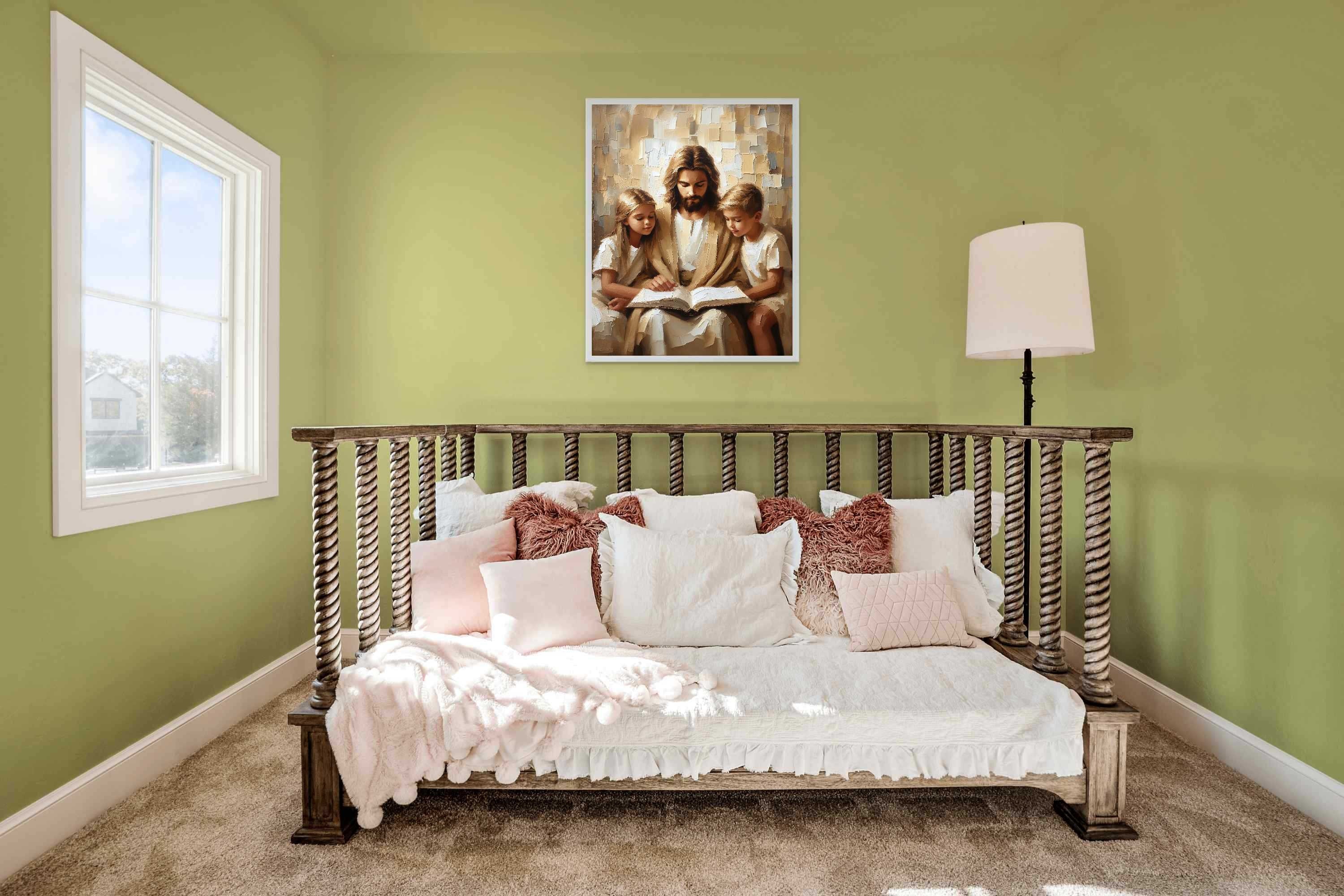 Jesus With Kids, Christian Art, Jesus Painting, LDS Art, Bible Prints ...