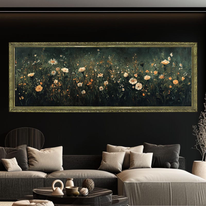 Large Framed Wall Art - Etsy