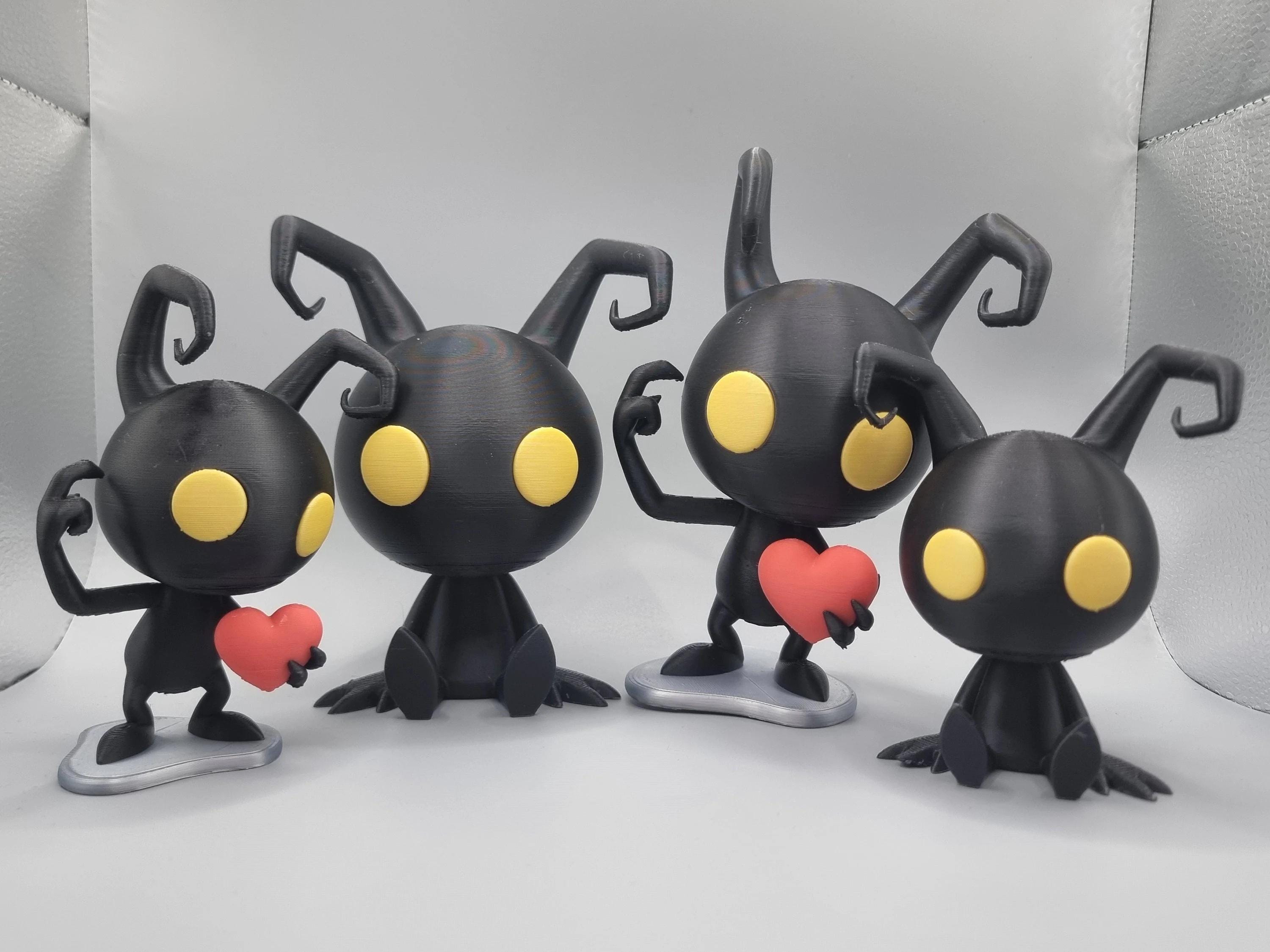 Heartless Shadow Miniature Ornament Colour 3D Printed for Him Her ...