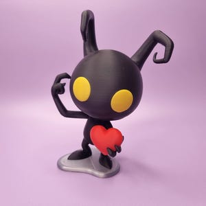 Heartless Shadow Miniature Ornament Colour 3D Printed for Him Her ...