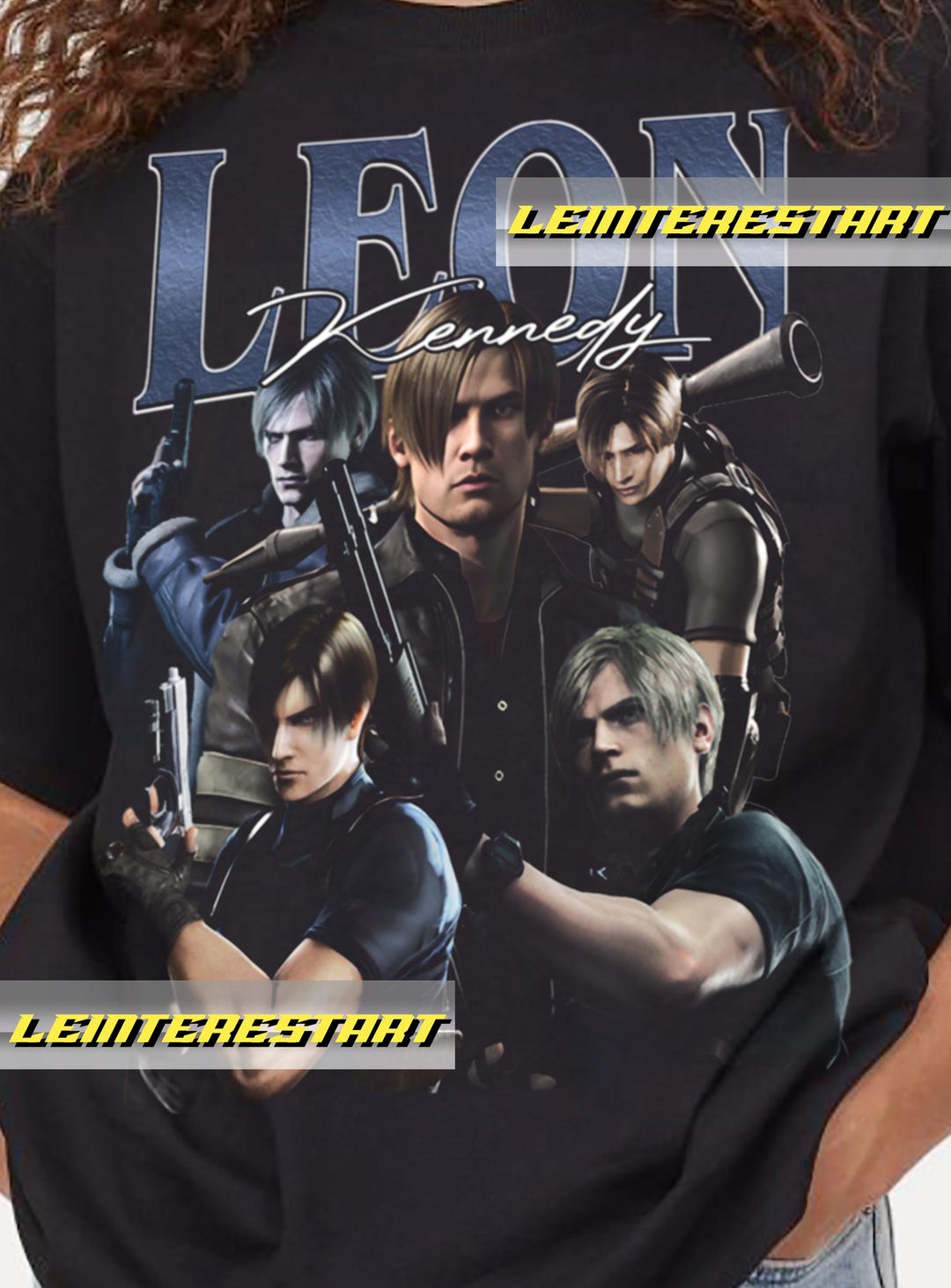 Retro Leon Kennedy Shirt , Vintage T-shirt, Unisex , Youth - Etsy