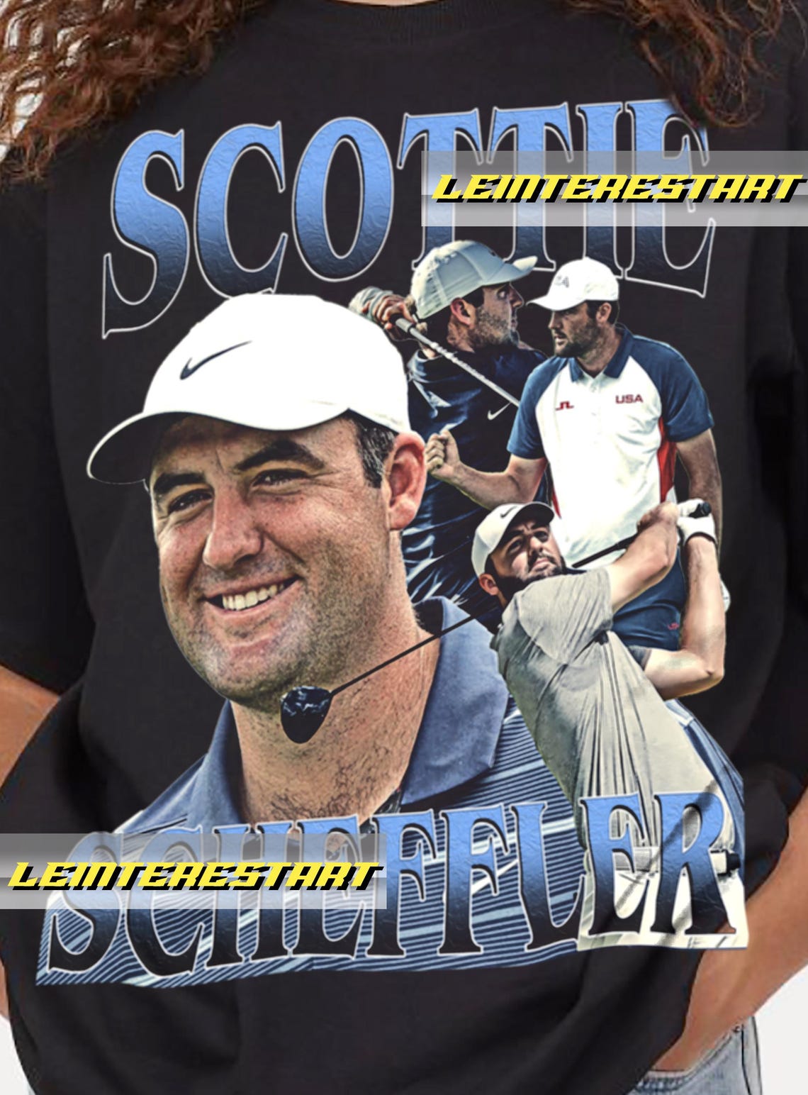 Retro Scottie Scheffler Shirt , Vintage T-shirt, Unisex , Youth - Etsy