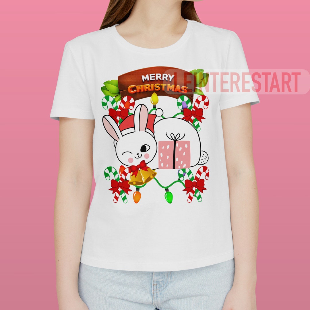 Christmas Rabbit PNG High Quality Png's 300 DPI Digital Download ...