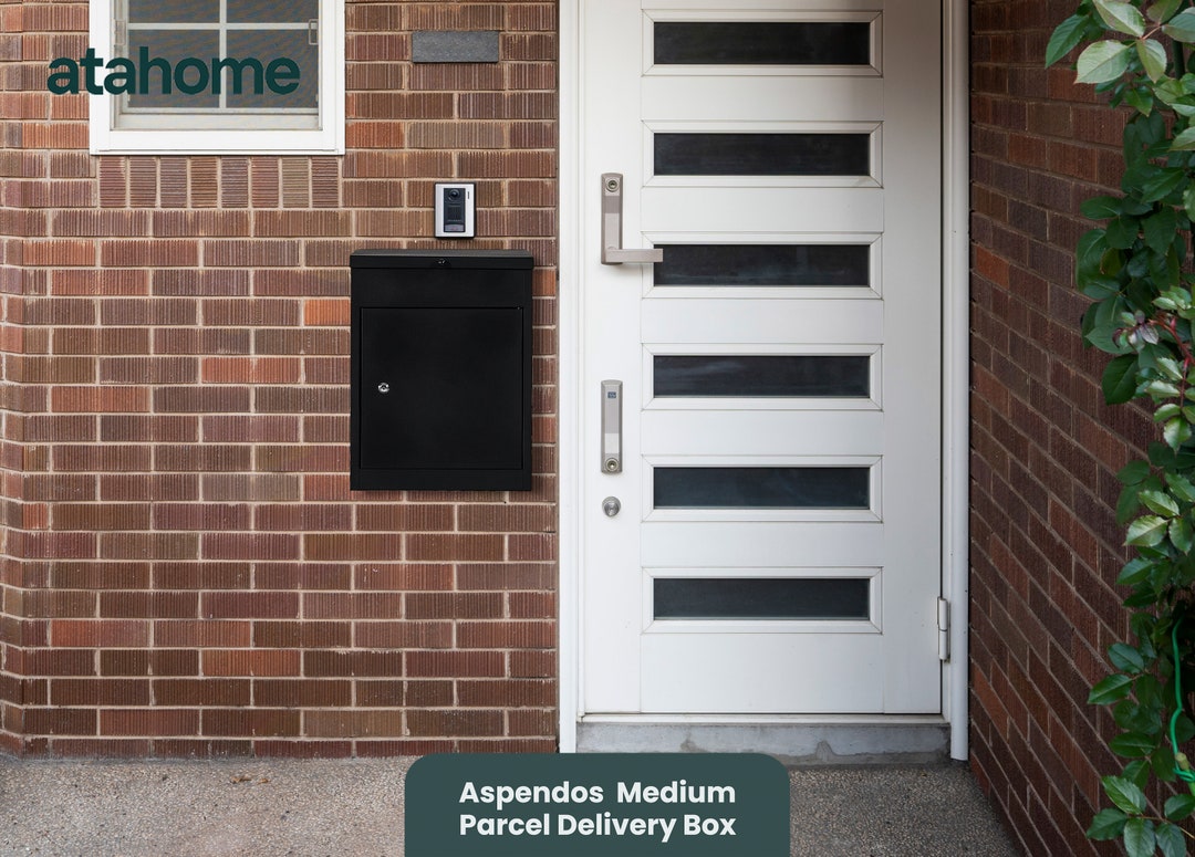 Medium Metal Parcel Delivery Box Parcel Drop Box for Secure Multiple ...