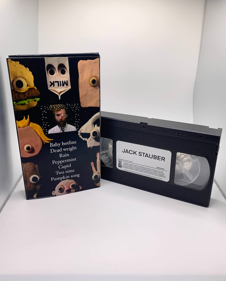 Jack Stauber Music Collection on VHS! +OPAL - Etsy
