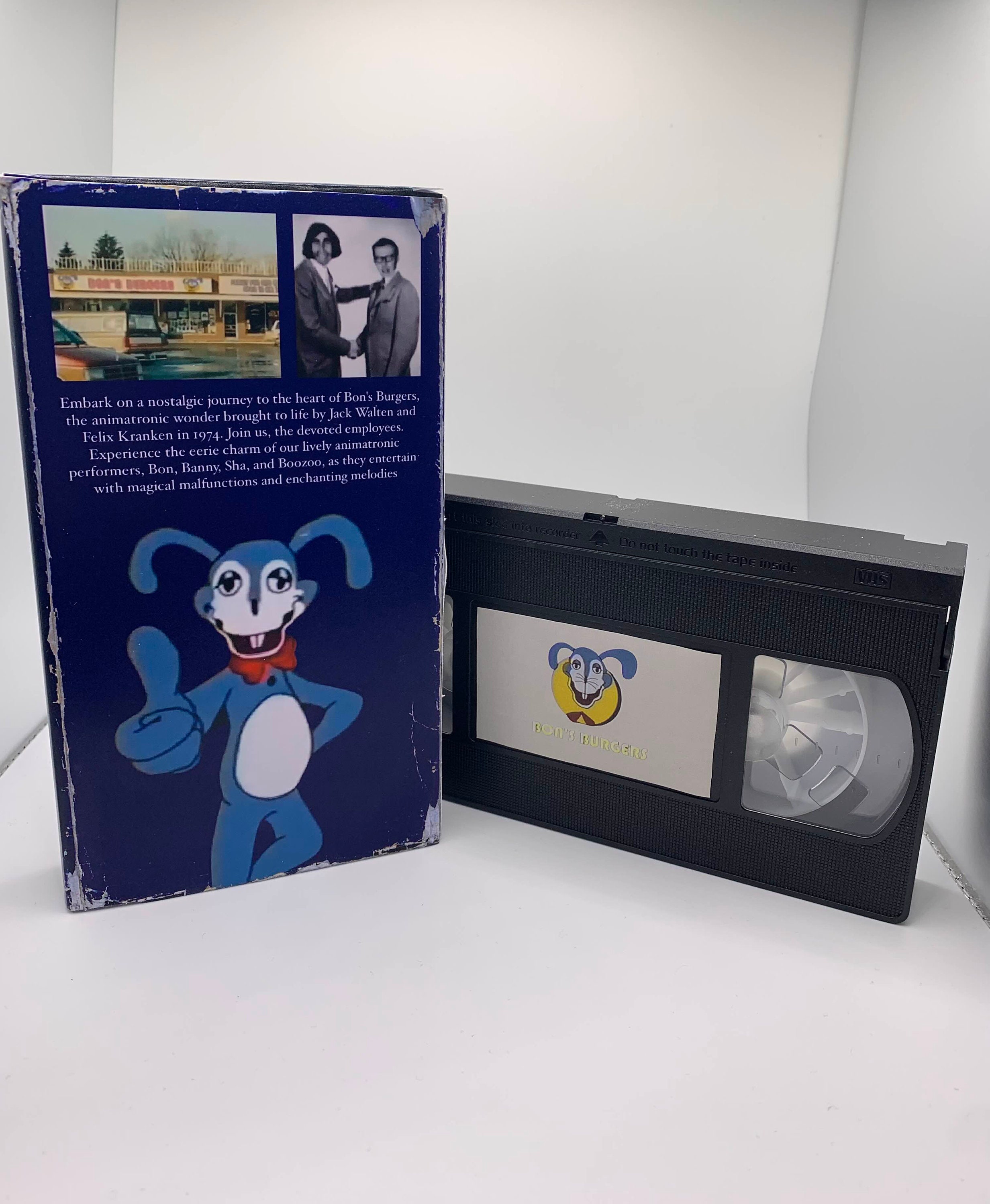 The Walten Files (bon's Burgers) on VHS! (episodes 1-4) - Etsy
