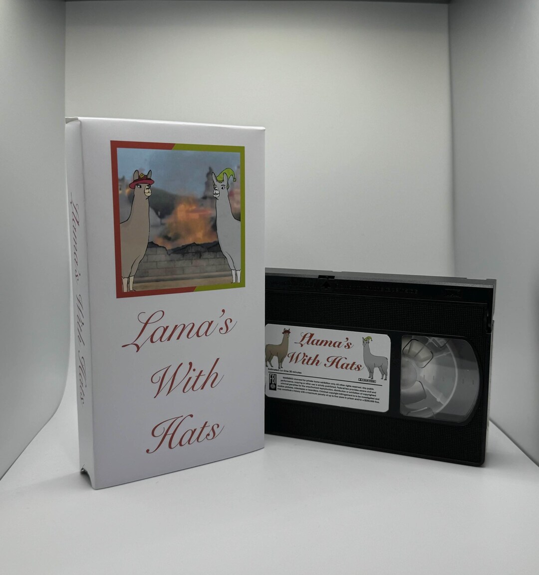 Llama's With Hats Complete Series on VHS - Etsy