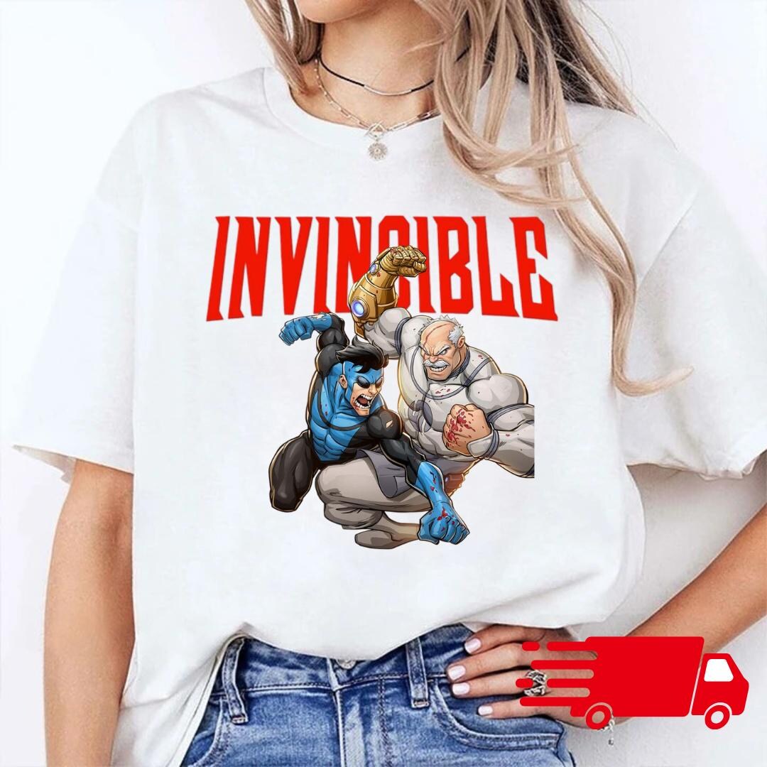 Invincible Mark Grayson Comic Shirt, Conquest Vintage Shirt,superhero ...