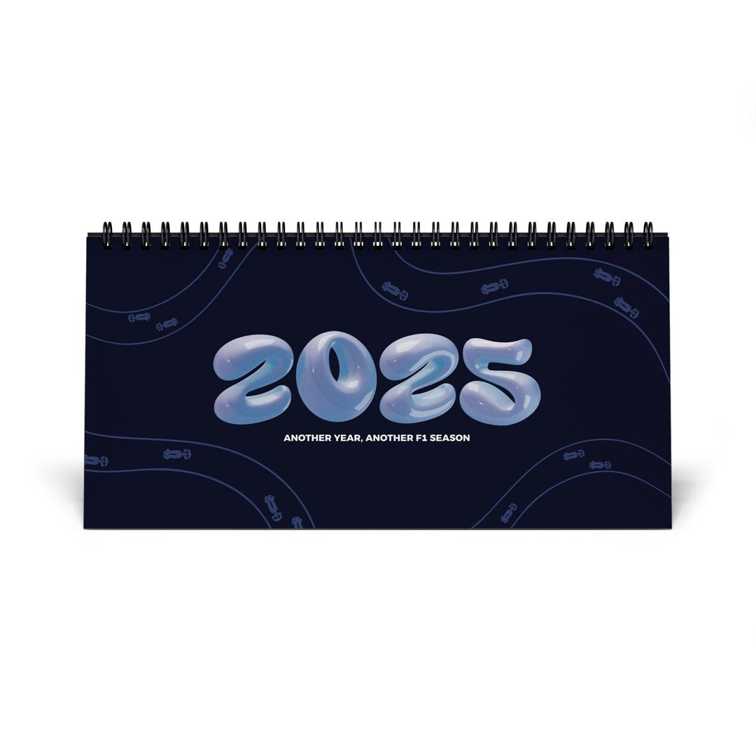 F1 Calendar 2025 Formula 1 2025 Calendar Aesthetic Racing Calendar Desk ...