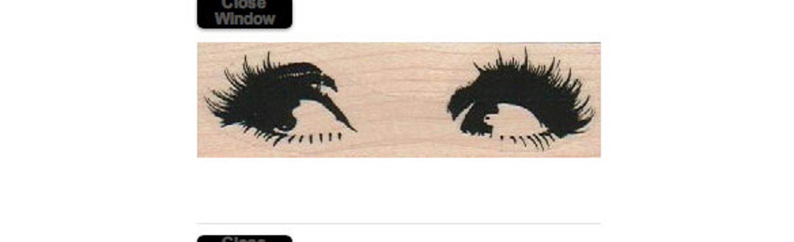 Rubber Stamp Steampunk Supplies Eye Looking Left Body Parts Cling ...
