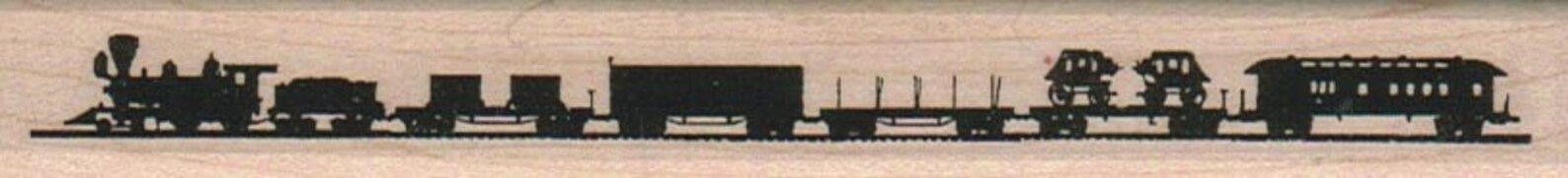 Vintage Steam Train Rubber Stamp Steampunk Unmounted, Cling Stamp or ...