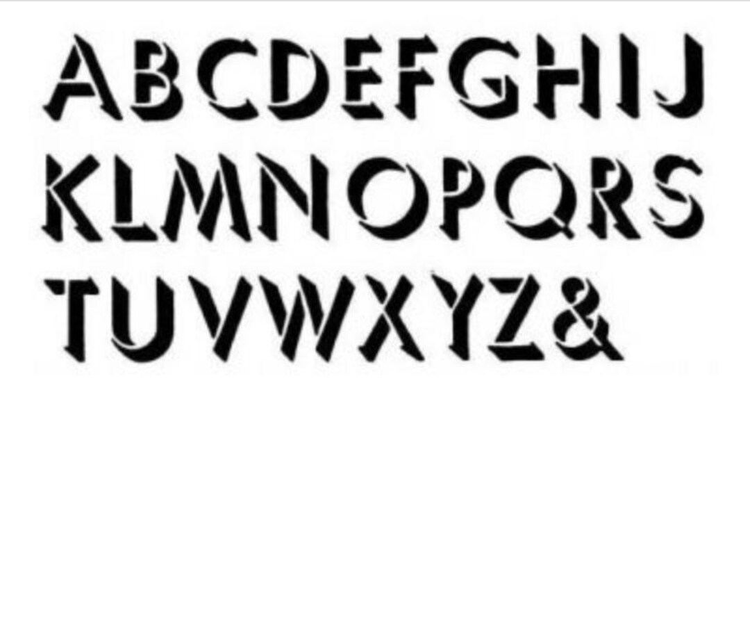 Rubber Stamp Alphabet Letters Unmounted Scrapbooking Supplies ...