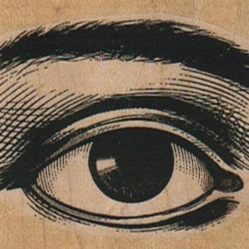Eye Rubber Stamp - Etsy